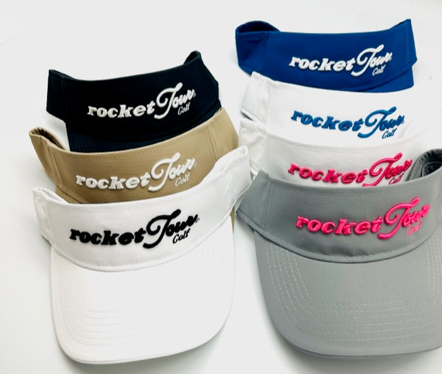 Rocket Tour Classic Twill Visors – Rocket Tour Golf