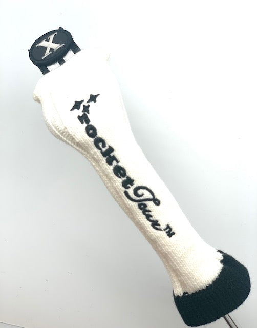 The Shorty Mini - New! White w/ Black Trim – Rocket Tour Golf