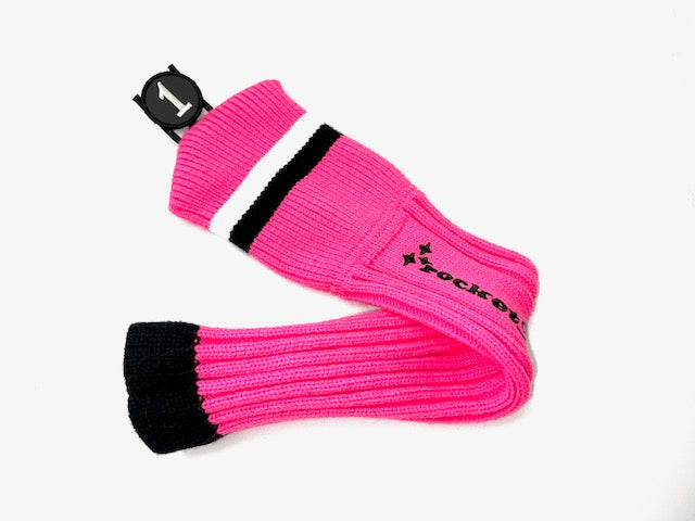 Big Stick - Hot Pink Victory Stripe Driver Cover - NEW! – Rocket Tour Golf